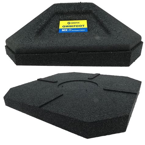 Mx R Qwikfoot Angled Pad Roof Support System Feet Midfix