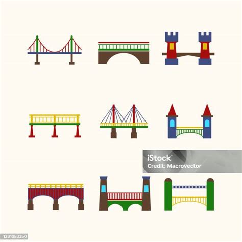橋圖示平向量圖形及更多橋 建築物圖片 橋 建築物 互聯網 剪裁圖 Istock