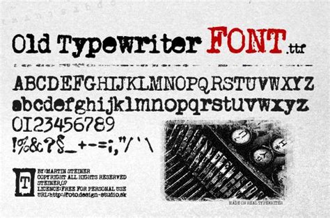Old Typewriter Font Dafont Com Typewriter Font Free Typewriter Font Old Typewriter Font