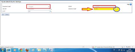 Opening Of Sb Account In Dop Finacle