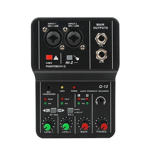 Interface De Audio Q12 At William Santos Blog