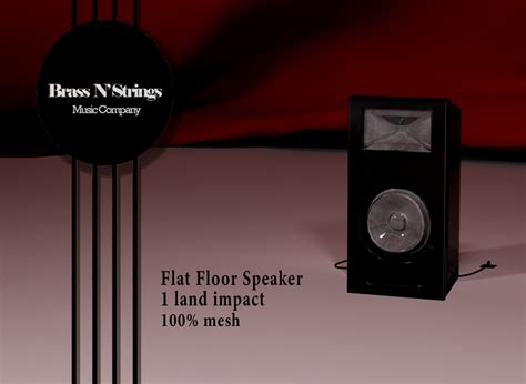 Second Life Marketplace Floor Flat Speaker Second Life Marketplace Floor Flat Speaker