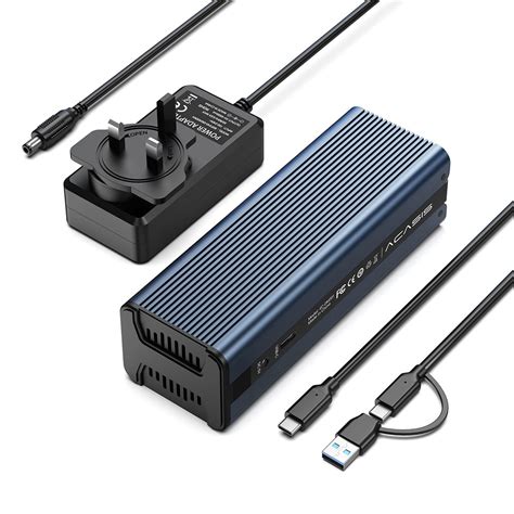 Acasis Nvme M2 Duplicator 10gbps Dual Bay Offline Clone Type C Ssd
