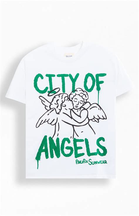 Pacsun City Of Angels Oversized T Shirt Pacsun