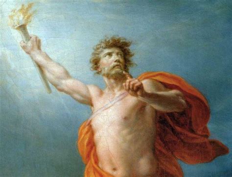 Prometeo el titan ladrón del fuego Mitos Clásicos