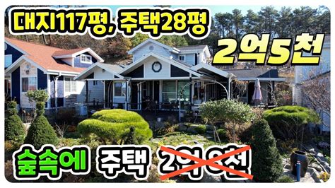 가격조정 2억5천강화도 숲속의 전원주택28평 I 강화도부동산 I 강화도전원주택 I 강화도농막 I 전원주택부지 I 강화도토지 Youtube