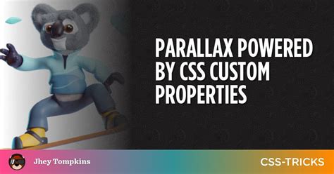 Parallax Powered By Css Custom Properties Rcss