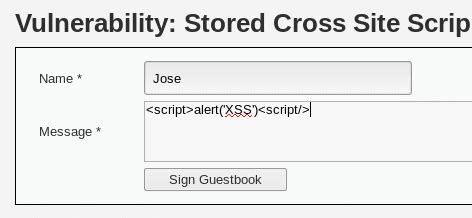 Vulnerabilidades en páginas web XSS o Cross Site Scripting
