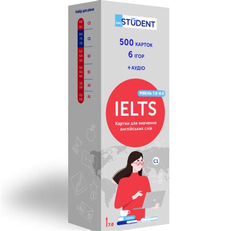 Ielts — Картки для вивчення іноземних слів Купити картки для вивчення