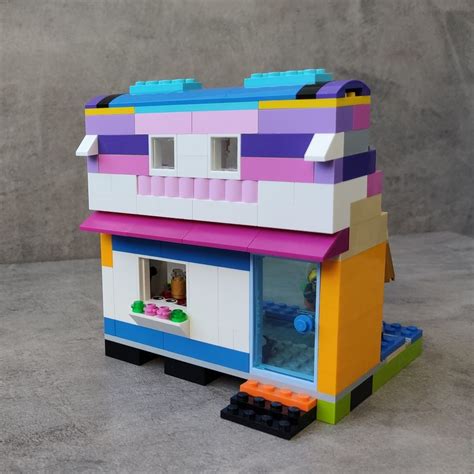 Lego Moc 10715 Pool House By Legoidea Rebrickable Build With Lego