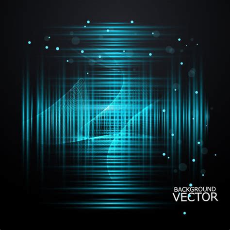 Abstract Blue Shiny Background Vector Free Download