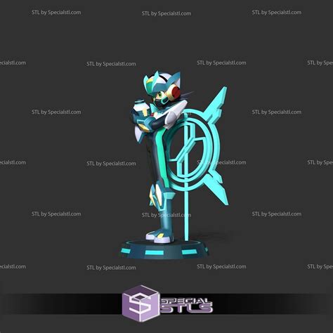 Mega Man X Dive 3d Print Files Specialstl