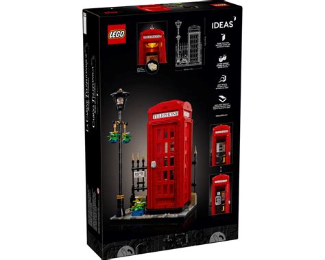 Lego Set 21347 1 Red London Telephone Box 2024 Lego Ideas And Cuusoo