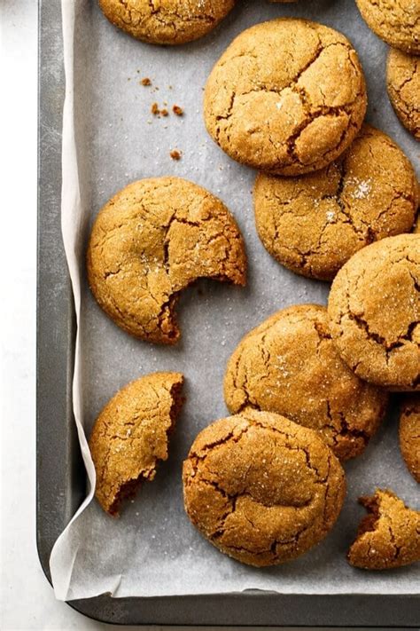 Quick Easy Soft Ginger Cookies Recipe Tastilly