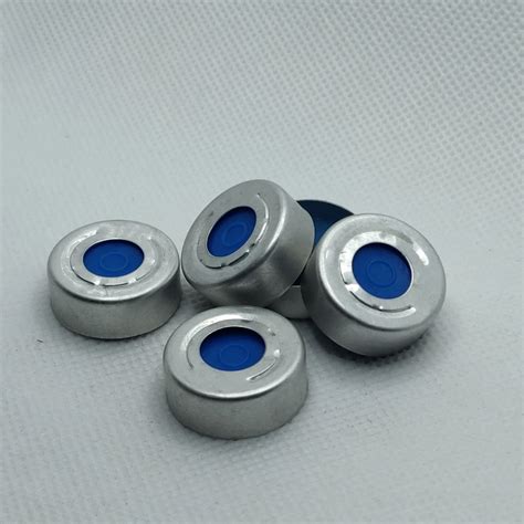20mm Headspace Pressure Release Cap Clear Lacquered Silicone