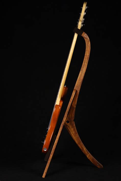 Chechen And Curly Maple Bass Guitar Stand Sgstands