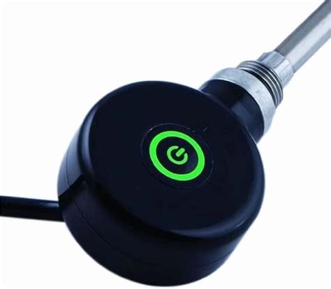 Round Type Zamuna Designer Touch Control Thermostatic Electric Heating Element 7 Inch 1500 W