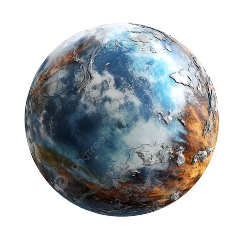 Three Dimensional 3d Fantasy Planet Earth Outer Space Model Decorative