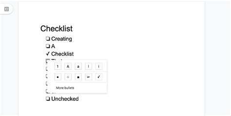 How To Create And Run A Checklists In A Google Doc