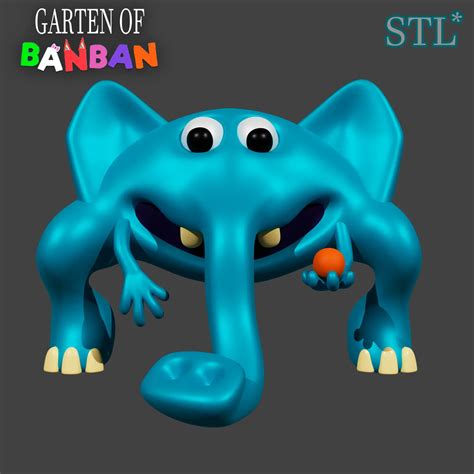 Monsters Stl Download Coach Pickles From Garten Of Banban 3 Fan Art