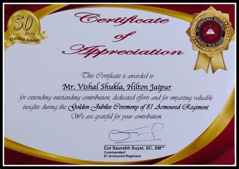 Vishal Shukla On Linkedin Appreciationmatters Proudmoment Indianarmy