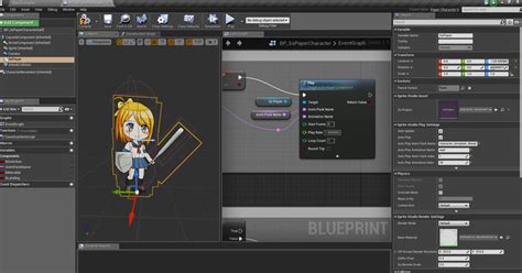 언리얼 엔진 4용 2D 플러그인 OPTPiX SpriteStudio Unreal Engine