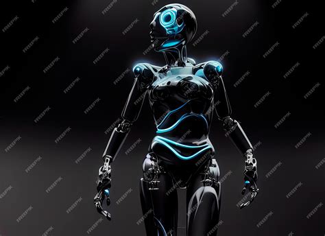 Premium Photo Robots Futuristic Interpretation Future 2025 Illustration