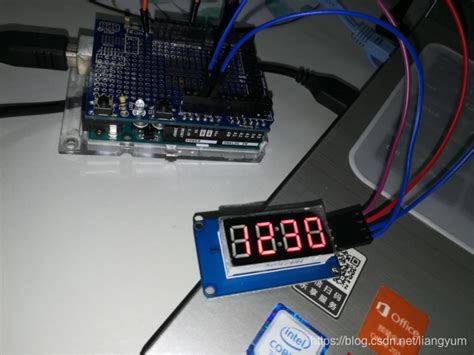 Mixly 数码管时钟liangyum的博客 Csdn博客mixly四位数码管