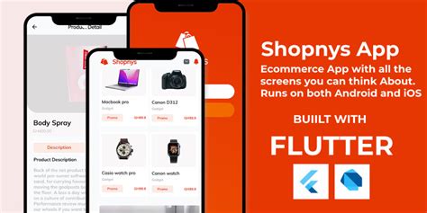 Shopnys Ecommerce App In Flutter By Digitalnatives Codester