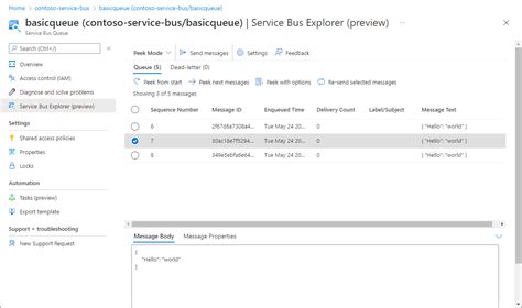 Azure Service Bus Explorer를 사용하여 데이터 작업 실행 Azure Service Bus Microsoft Learn