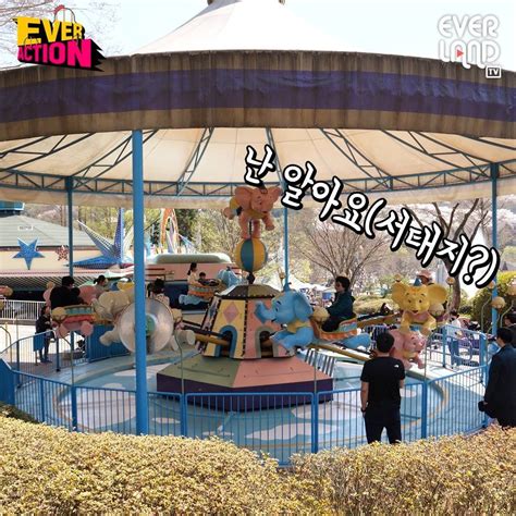 에버랜드 Witheverland 에버랜드 놀이기구 Bgm 뽀개기 2탄 나는 코끼리