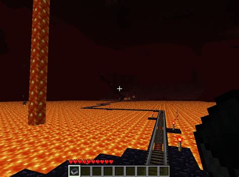 Nether Rail Way Minecraft Map