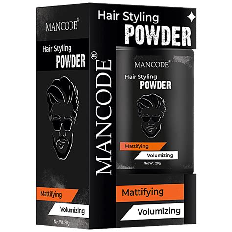 Buy Mancode Hair Styling Powder Mattifying And Volumizing For Men