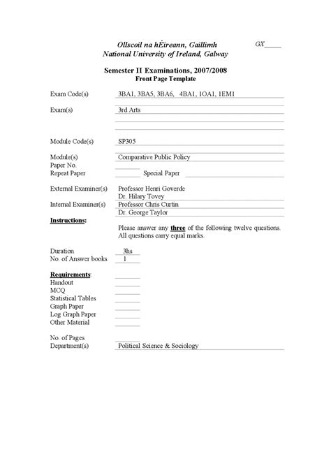 Interest Groups Comparative Public Policy Exam Docsity