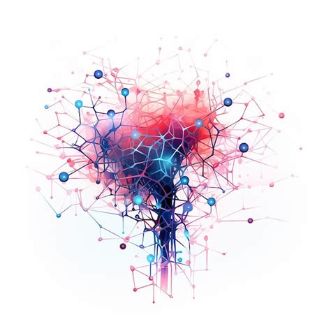 premium photo artificial intelligence and neural networks background