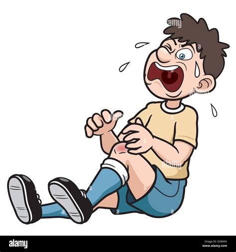Cartoon Businessman Badly Injured Stock Vector Illustration 40 Off