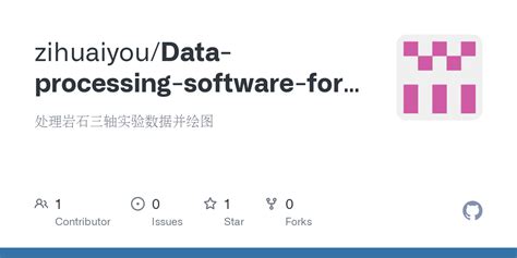 Github Zihuaiyou Data Processing Software For Triaxial Experiment 处理岩石三轴实验数据并绘图