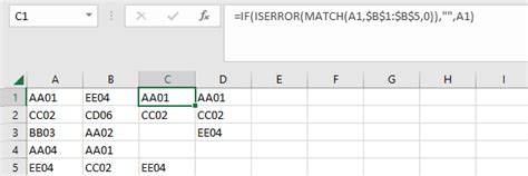 Excel Filtering 2 Columns For Matching Values Stack Overflow