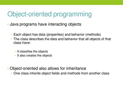 Ppt Java Programming Powerpoint Presentation Free Download Id2686504