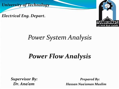 PDF Power Flow Analysis Newton Raphson Power Flow Method