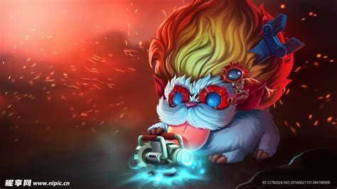 Lol大发明家魄罗设计图动漫人物动漫动画设计图库昵图网