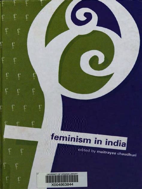 Feminism In India Maitrayee Chaudhuri Z Library Pdf