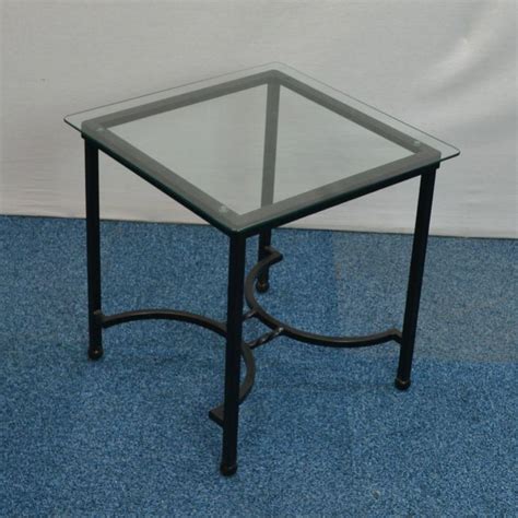 Glass 510h Square Coffee Table