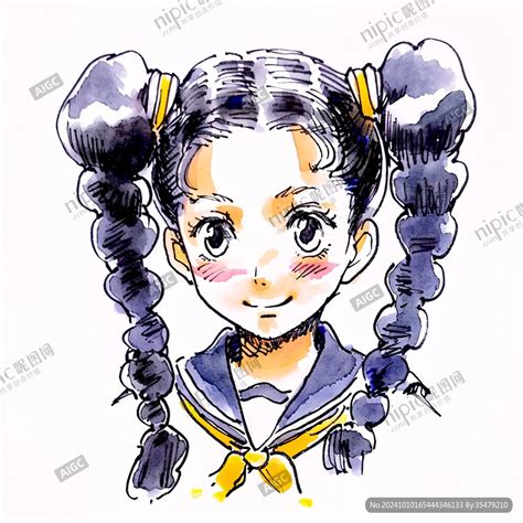 Ai创作图麻花辫女孩卡通 卡通麻花辫小女孩 卡通可爱麻花辫小姐姐 辫子女孩卡通可爱 手绘甜美辫子女孩 手绘辫子女孩 插画头像长辫子女孩 扎辫子卡通女孩 可爱少女头像人物手绘 手绘俏皮女孩头像