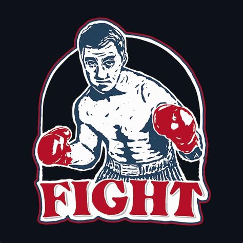 Premium Vector Boxing Fight Illustration