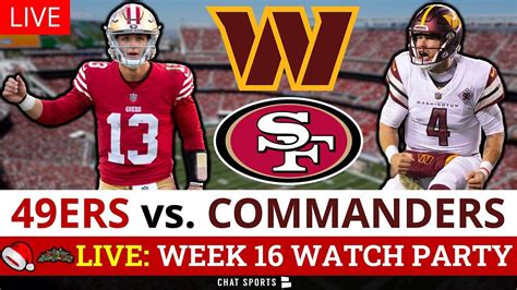 49ers Vs Commanders LIVE Streaming Scoreboard One News Page VIDEO