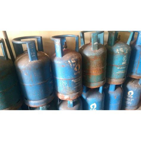 Jual Tabung Gas Kosong LPG 12 Kg Si Biru Bekas Indonesia Shopee Indonesia