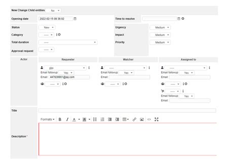 Glpi Add Problems And Add Changes Does Not Exist Associated Elements Issue
