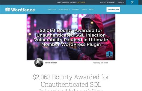 Wordpressの人気プラグイン「ultimate Member」に緊急の脆弱性、6万超のサイトに影響か ライブドアニュース