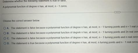 [answered] Determine Whether The Following Statement Is True Or False A Kunduz